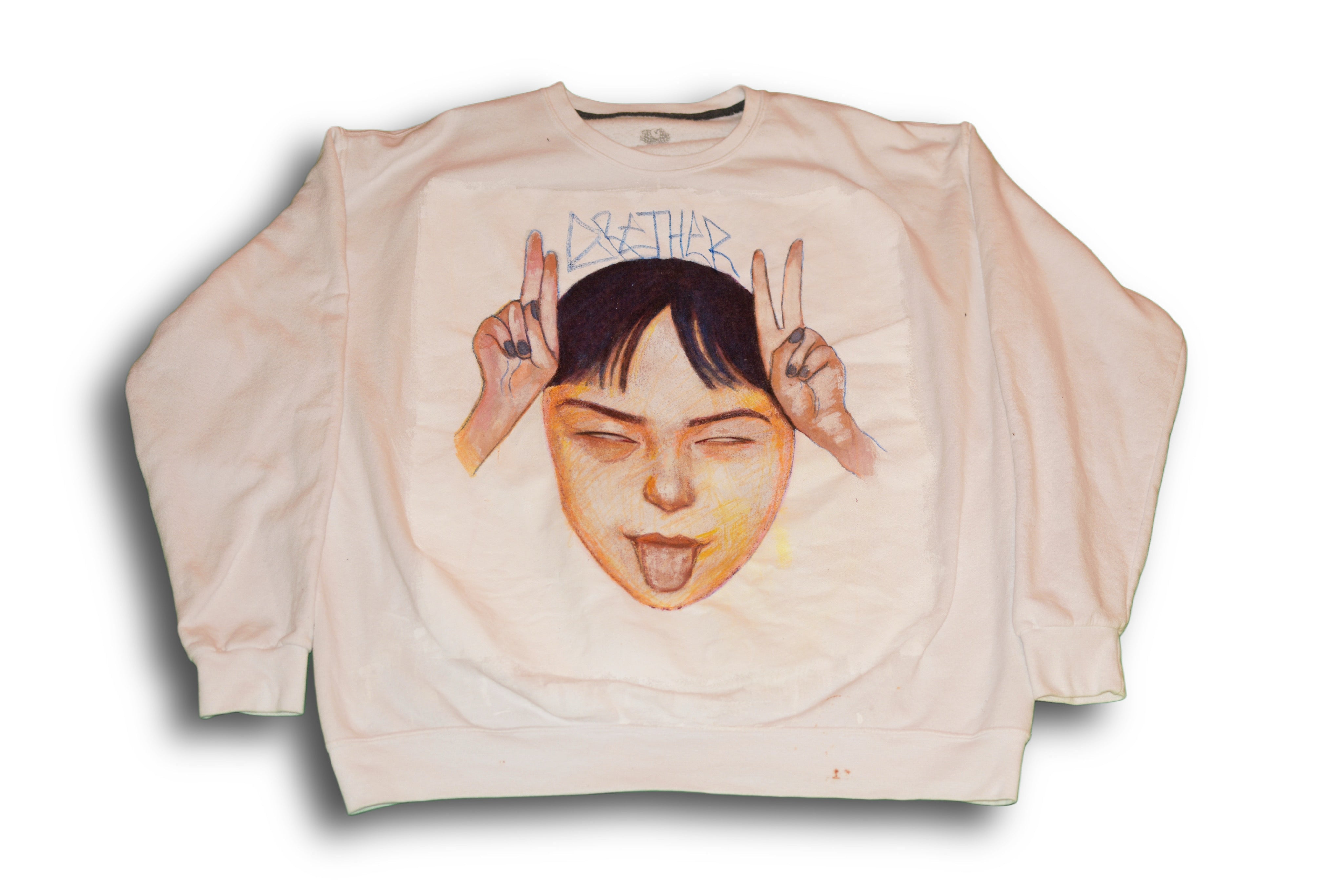 Hand-painted mocking face – EFAKECITY